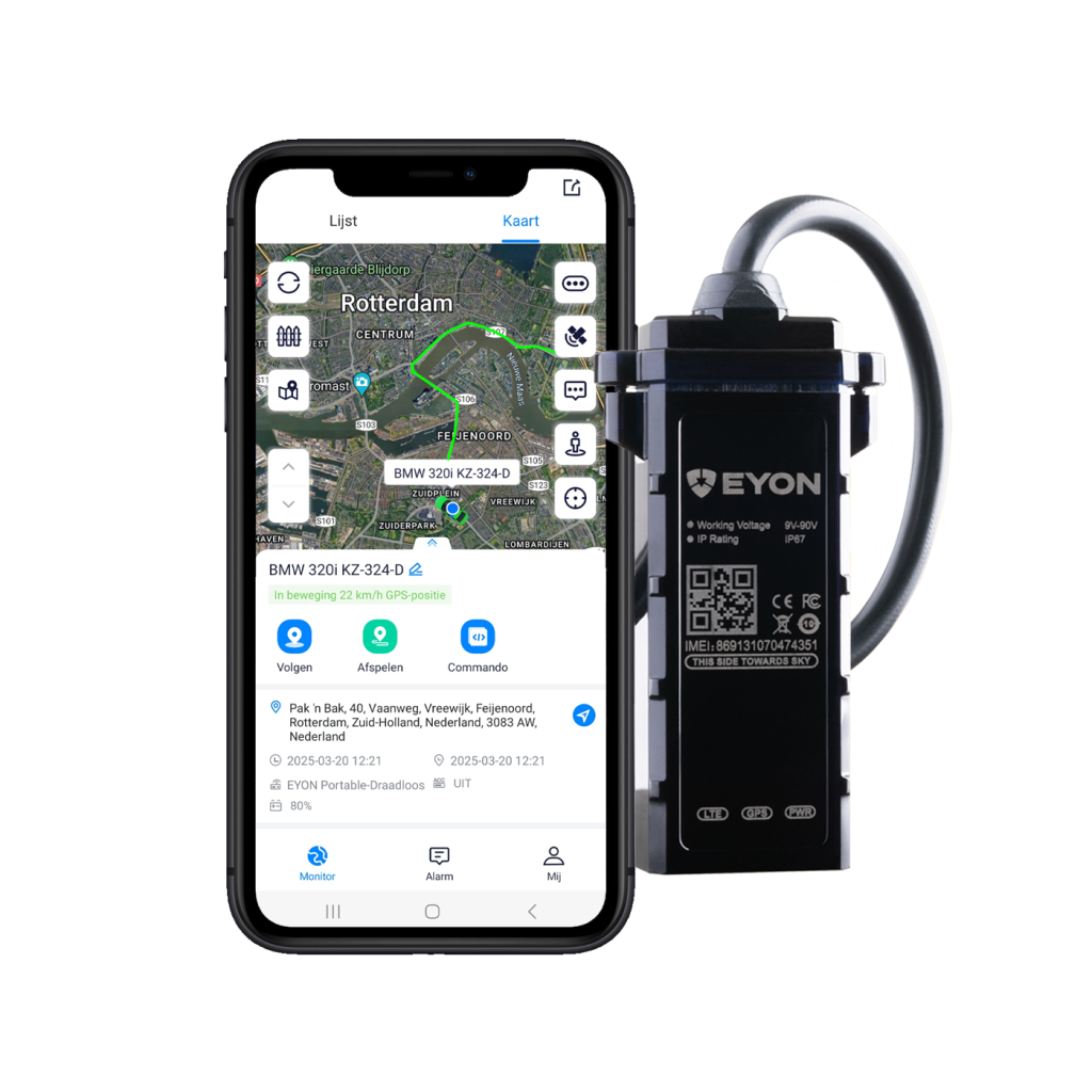 Eyon® Portable Compact – Magneet GPS Tracker